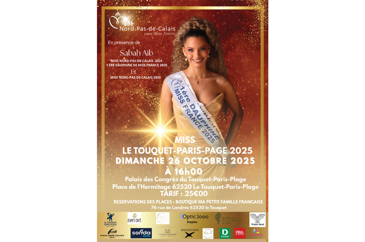 Miss Le Touquet-Paris-Plage 2025 à LE TOUQUET-PARIS-PLAGE - Côte d'Opale